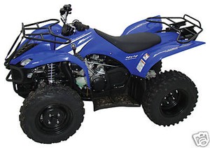 Yamaha 2006-2010 Wolverine 350 450 ATV Rear Sport Rack Cargo Carrier ...